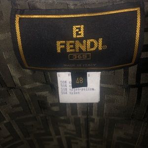 Jackets & Coats | Fendi Black And Brown Reversible Short Jacket | Poshmark